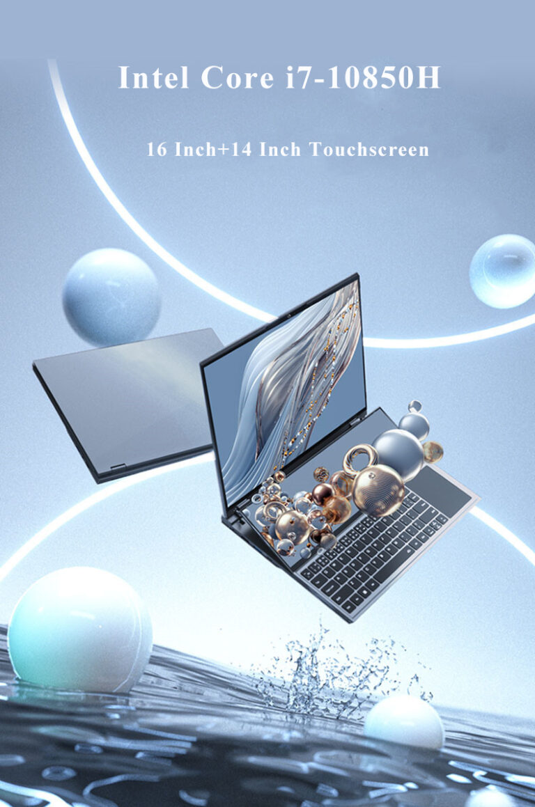 Dual Screen Laptop Core i7 10850 Touch Two (2) Screen Laptop ...